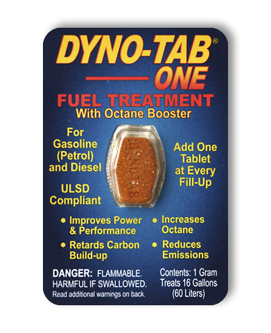 Dyno-tab® Fuel Treatment ONE keeps fuel system clean