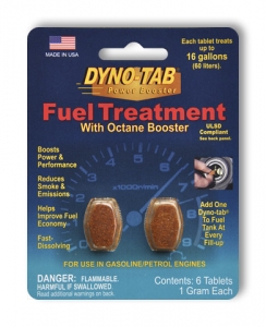 Dyno-tab® Fuel Treatment 2-tab Card Improves Mileage