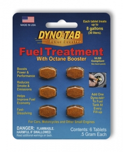Dyno-tab® Fuel Treatment Compact Improves Mileage